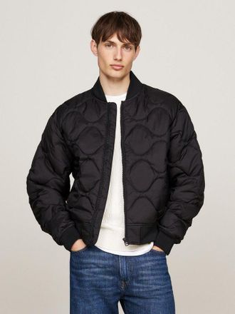 Tommy Hilfiger Steppjacke ONION QUILTED BOMBER mit Stehkragen, modische Steppung