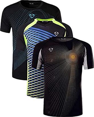 Jeansian Jeansian Homme Sportswear 3 Packs Sport Slim Short Sleeves Compression T-Shirt Tee LSL230_013_069 Black M