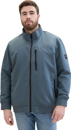 Tom Tailor Herren Casual Blouson Jacke, 32506 - Dusty Dark Teal, L