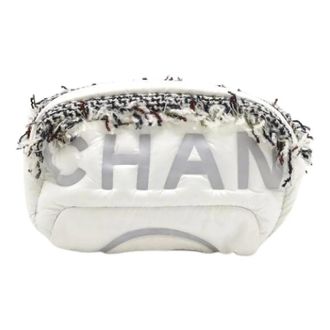 Chanel Pre-owned Sac banane Coco Neige en nylon - Femme - Pre-owned - Blanc - Taille: ONE Size