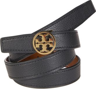 Tory Burch Femme, Accessoires, Noir, Taille: 38 FR Ceinture R&eacute;versible 1 Miller