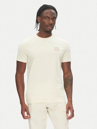 Mustang Jeans Mustang T-Shirt Austin 1016502 Beige Regular Fit