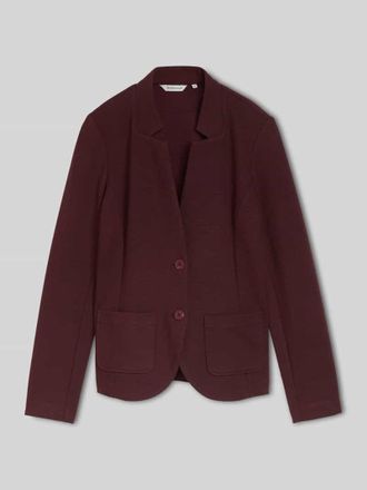 Tom Tailor Regular Fit Longline Blazer mit aufgesetzten Taschen