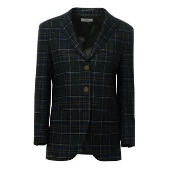 Saulina Milano Saulina - Blazer droit - Femme - Vestes - Vert - Taille: 38 FR