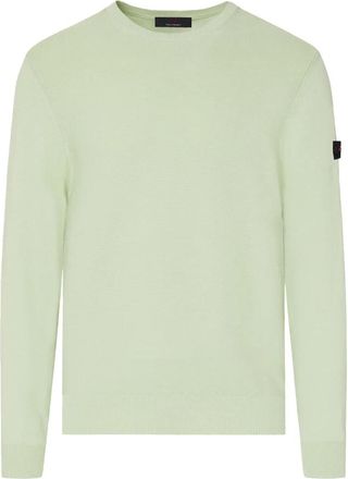 Peuterey Homme, Pulls, Vert, Taille: XL Pull en Tricot de Coton