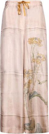 Pierre-Louis Mascia Femme, Pantalons, Beige, Taille: 42 FR Aloe Pantalons
