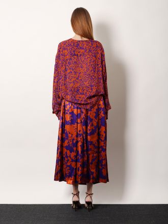 Dries Van Noten Womens Cotton Shirt With Multicolor Print