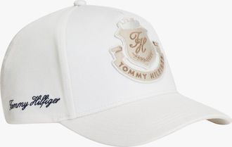 Tommy Hilfiger Casquette &agrave; logo en coton m&eacute;lang&eacute;