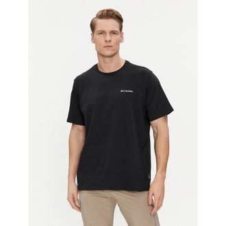 Columbia T-Shirt Explorers Canyon 2036451 Schwarz Regular Fit