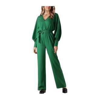 Another Label Elly Jumpsuit - - Jumpsuits & Playsuits - Damen - Gr&uuml;n - S