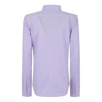 Polo Ralph Lauren Homme, Chemises, Violet, Taille: M Chemise boutonn&eacute;e
