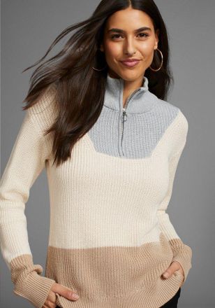 Laura Scott Troyer mit kontrastfarbenen Details