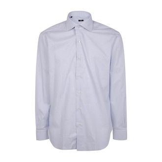 Barba L&auml;ssiges Hals-Shirt f&uuml;r M&auml;nner - - Shirts - Herren - Blau - 4XL