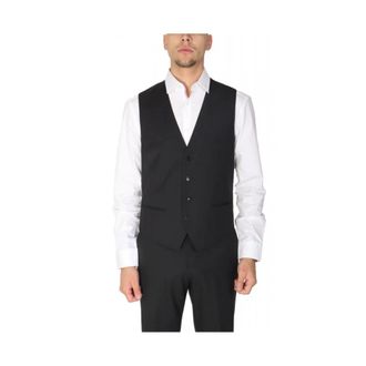 HUGO BOSS Hugo - Jacken > Westen - - Suits - Herren - Schwarzk - 2XL