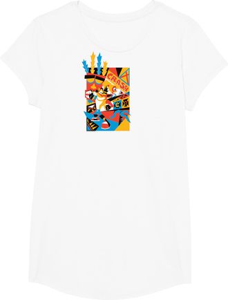 Crash Bandicoot Retro Nineties Crash Aku Aku Graffiti Badge T-Shirt