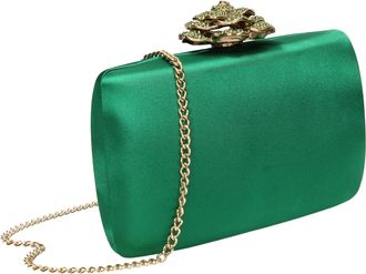 Swankyswans Damen Rosie Clutch-Tasche, grün
