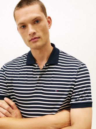 Tommy Hilfiger Poloshirt LIQUID COTTON REGULAR SEASONAL mit Logostickerei