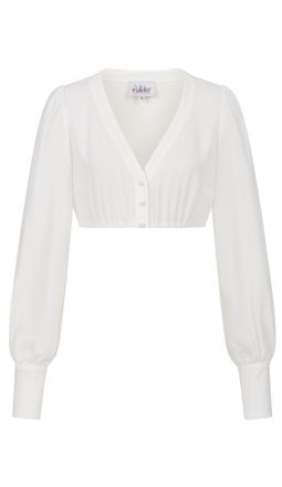 N&uuml;bler Dirndlbluse N&Uuml;BLER Dirndlbluse langarm Charlotte, Damen, Gr. 34, beige (creme), Obermaterial: 100% Polyester PES., Blusen Dirndlbluse, Topseller