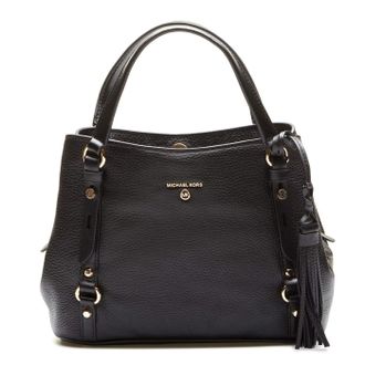 Michael Kors Damen Carrie Handtasche, Black