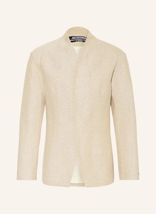Jacquemus Jacquemus Sakko La Veste Bastide Extra Slim Fit Mit Leinen beige
