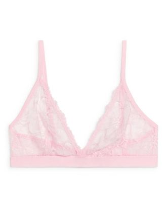 Arket Spitzen-Bh - Rosa