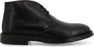 Melluso Bottines homme &agrave; lacets en cuir noir u24650z, Noir, 45 EU