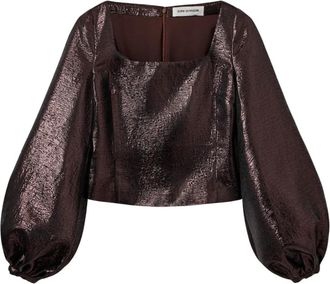 Sofie Schnoor Martheasw Ballon Blouse - - Blouses & Shirts - Damen - Lila - L
