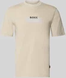Boss Orange by Hugo Boss Regular Fit T-Shirt aus reiner Baumwolle Modell Te_LOGOTAPE
