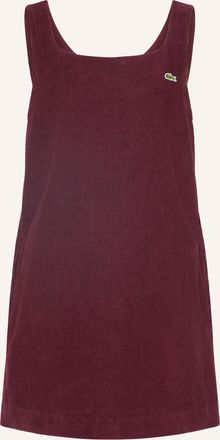Lacoste Cordkleid rot