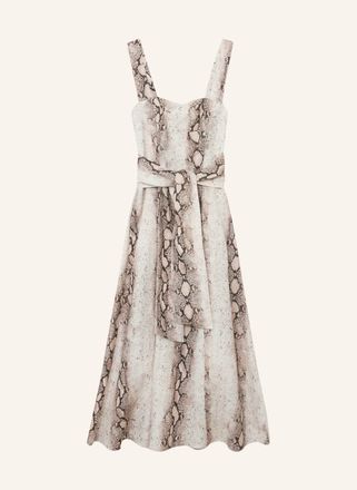 Reiss Reiss Kleid Amy Mit Leinen beige