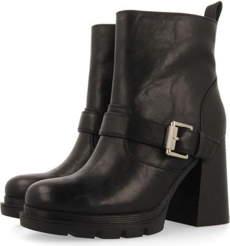 Gioseppo SIOFOK Bikerstiefel mit Absatz, Schwarz, 40 EU