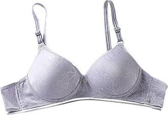 Generic Soutien-gorge pour femme - Petit bonnet - Double boucle - Sous-v&ecirc;tements fins push-up 2026, bleu, 66