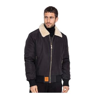 Bombers Original Homme, Vestes, Noir, Taille: L Versmold Jacket
