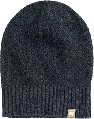 Noble Wilde Possum Bonnet Baggie Bonnet, 40% Possum, 53% Laine 7% Soie, anthracite, taille unique