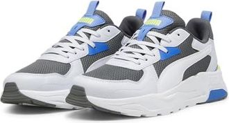 Puma Sneakers Trinity Lite Homme 42.5 Mineral Gray White Silver Mist Electric Lime