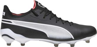 Puma King Ultimate Fu&szlig;ballschuhe mit festem Boden f&uuml;r Herren/Damen Unisex (Schwarz)