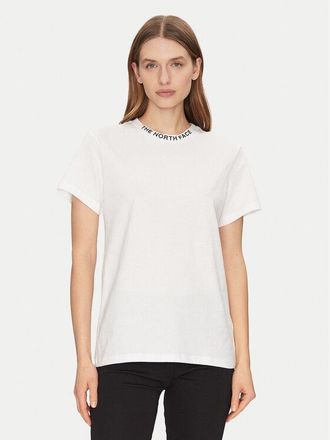 The North Face T-Shirt Zumu NF0A87DJ Wei&szlig; Relaxed Fit