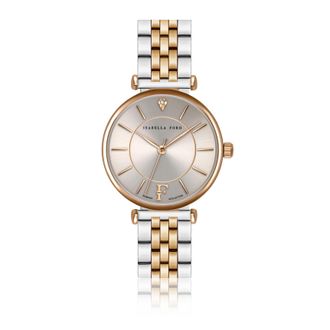 Isabella Ford Uhren in Ros&eacute;gold und Silber