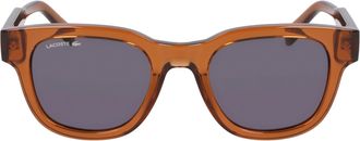 Lacoste L6023S 210 BROWN 49/21/145 UNISEX Sonnenbrillen