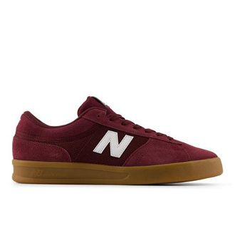 New Balance Unisex NB Numeric 430 in Violett/Wei&szlig;, Wildleder/Mesh, Gr&ouml;&szlig;e 42.5