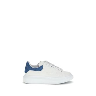 Alexander McQueen Leder-Sneaker mit Plateausohle - - Shoes - Herren - Wei&szlig; - 45 EU