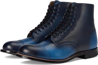 Stacy Adams Madison Bottes &agrave; lacets pour homme, bleu, 42.5 EU