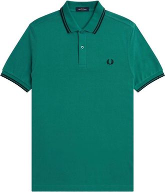 Fred Perry Herren, Oberteile, Gr&uuml;n, XLGr&ouml;&szlig;e