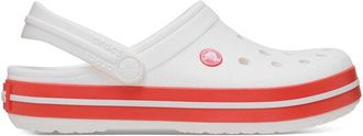 Crocs Pantoletten Crocband 11016 Wei&szlig;