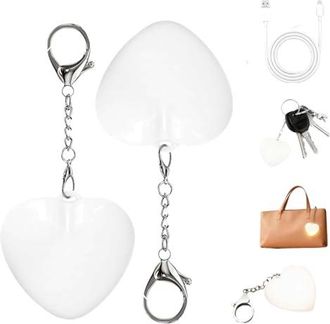 Generic Love Wallet Sac fourre-tout avec lumi&egrave;re tactile rechargeable Mini sac &agrave; main Lumi&egrave;re LED automatique pour sac &agrave; main, lumi&egrave;re de d&eacute;tection en forme d