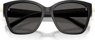 Tiffany & Co. unisex, Accessoires, Noir, Taille: 56 MM Tf4254U Lunettes de soleil
