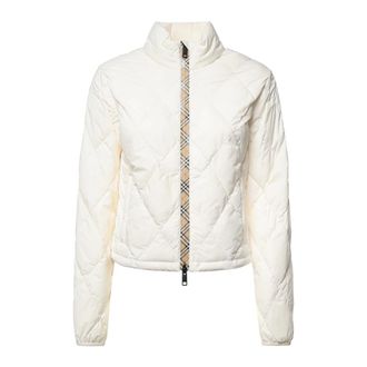 Burberry Femme, Vestes, Blanc, Taille: 40 FR Down Vestes