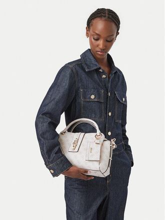 Guess Handtasche Yvonne Logo HWSG23 78060 Creme