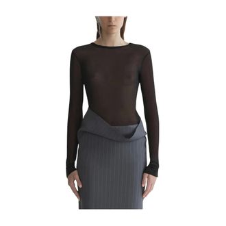 MUGLER Damen, Oberteile, Schwarzk, MGr&ouml;&szlig;e