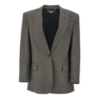 Stella McCartney Einreihiger Blazer - - Jackets - Damen - Grau - S